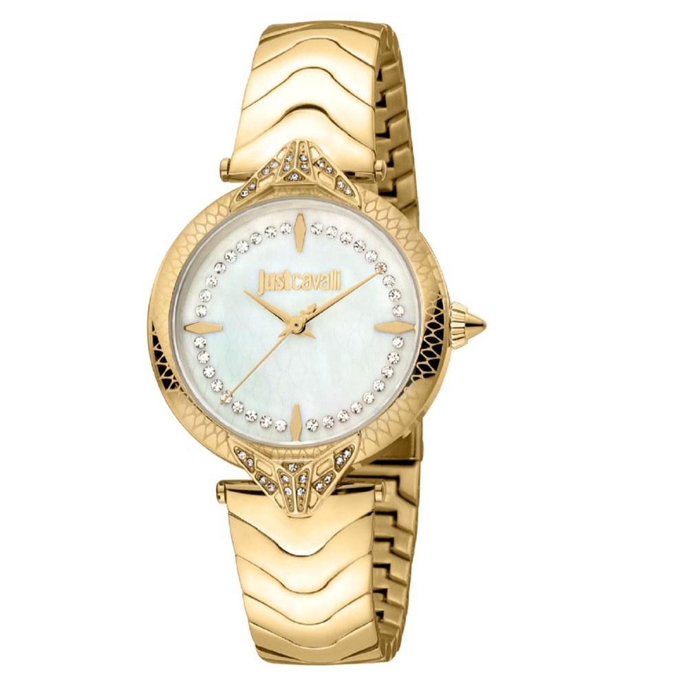 Часы женские JUST CAVALLI JC1L238M0065: сталь, чешские кристаллы ...