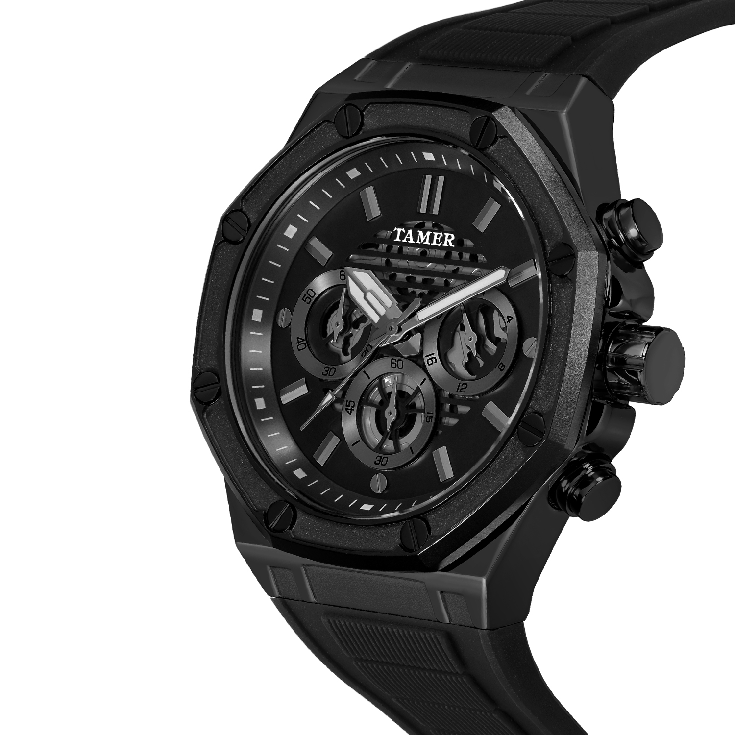 Часы мужские TAMER TAMER TS4-44-4-YYX-SR-BBB: металл — купить в ...