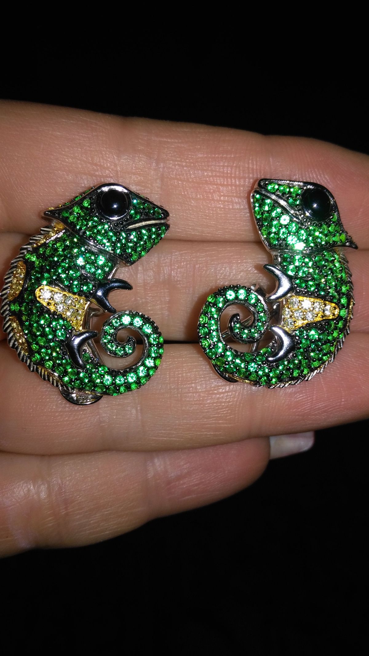 Серебряные серьги с фианитами SUNLIGHT: белое серебро 925 пробы, фианит ...